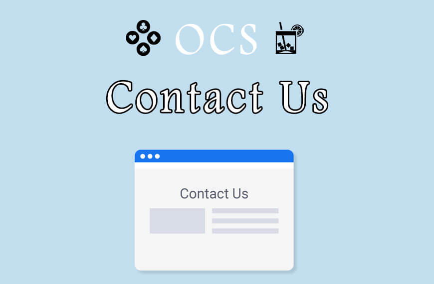 Contact Us | SG Online Casino (OCS) - OCS